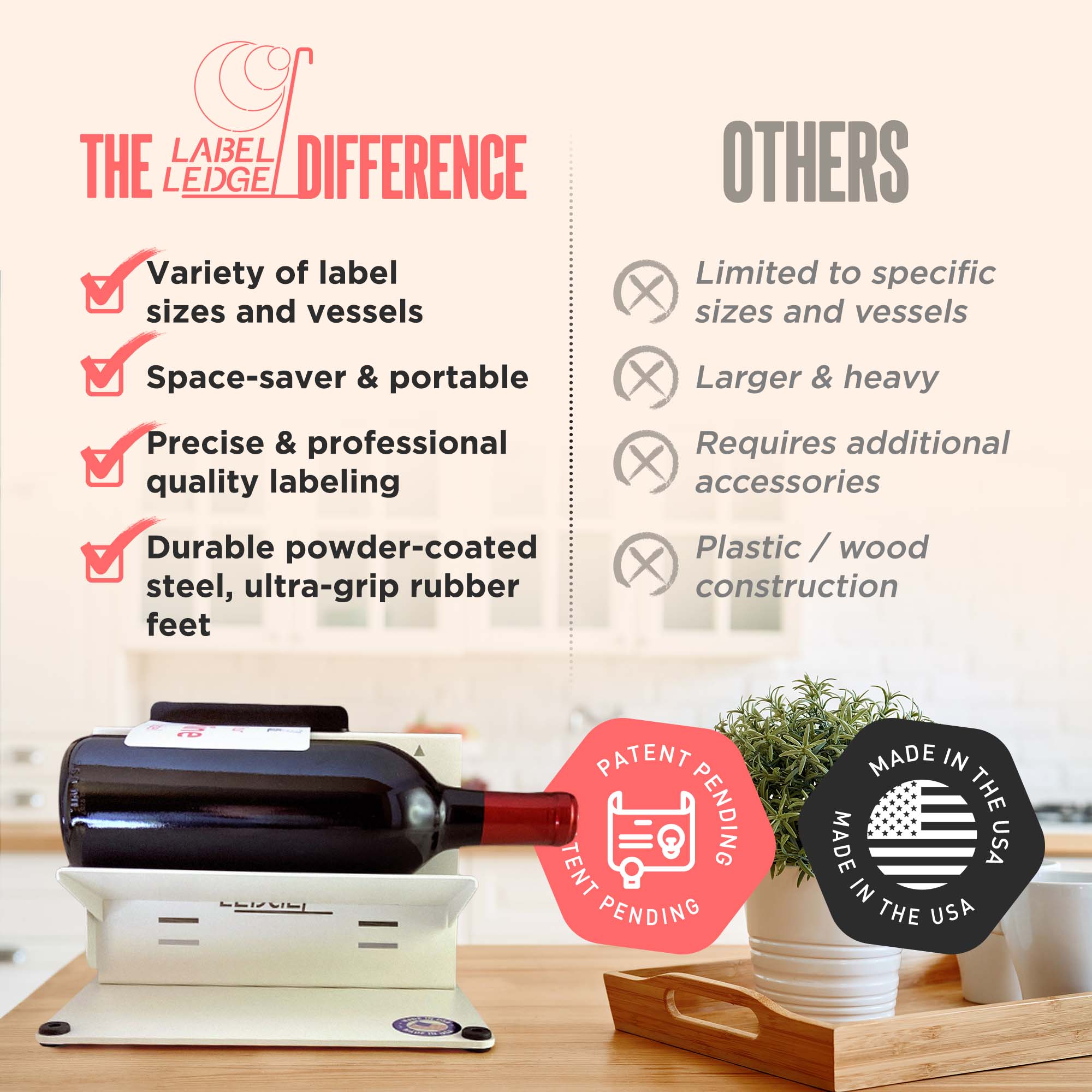 Label Ledge - The Precision Label Applicator